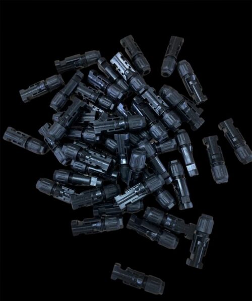 MC4 solar cable weatherproof connectors